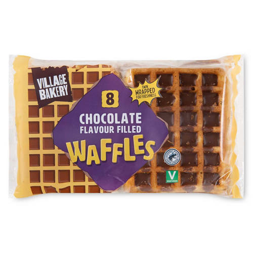 Chocolate Flavour Filled Waffles | ALDI UK